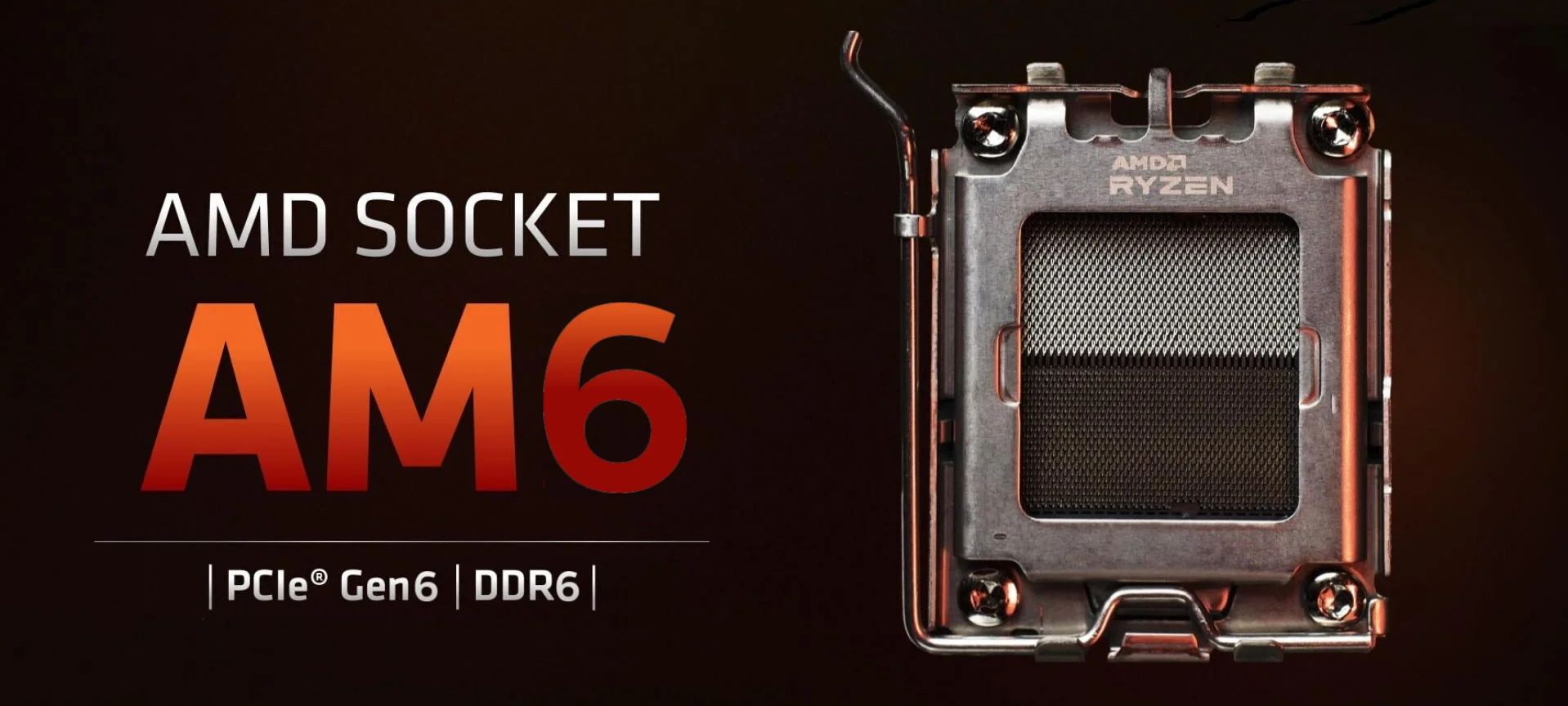 AMD AM6 : vers un socket compatible PCIe 6.0, DDR6 et refroidissements ...